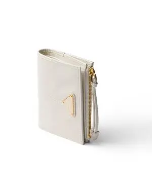Prada Small Leather Wallet - White