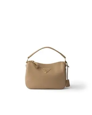 Prada Small Leather Bag - Neutral