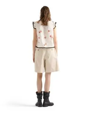 Prada Old Gabardine Bermuda Shorts
