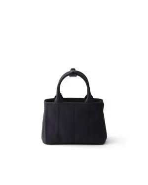 Prada Jardinière Cotton Canvas Mini-bag - Blue