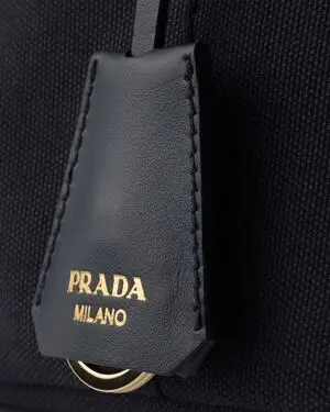 Prada Jardinière Cotton Canvas Mini-bag - Blue