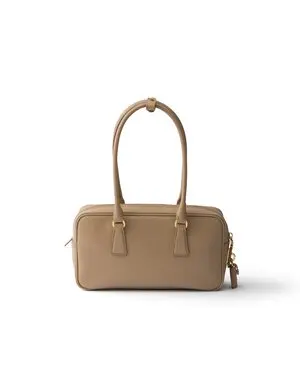 Prada Saffiano Leather Top-handle Bag - Neutral