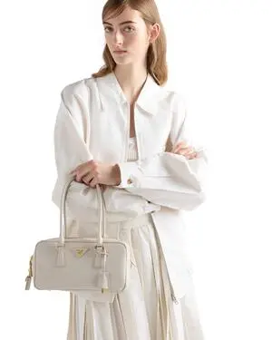 Prada Small Saffiano Leather Top-handle Bag