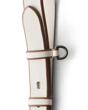 Prada Leather Belt - Neutral