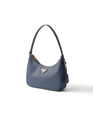 Prada Re-edition 2005 Saffiano Leather Mini-bag - Blue