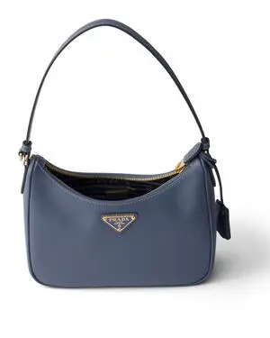 Prada Re-edition 2005 Saffiano Leather Mini-bag - Blue