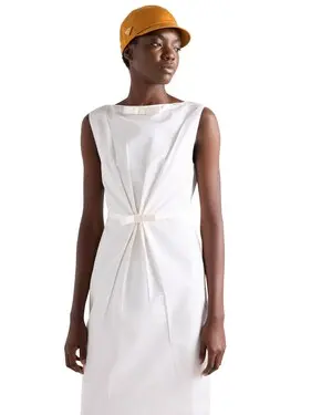 Prada Faille Dress - White