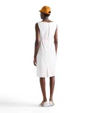 Prada Faille Dress - White