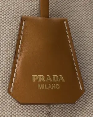 Prada Jardinière Small Cotton Canvas Bag