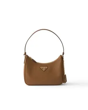 Prada Re-edition 2005 Saffiano Leather Mini-bag - Brown