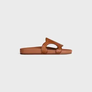 Celine Triomphe Slide In Calfskin