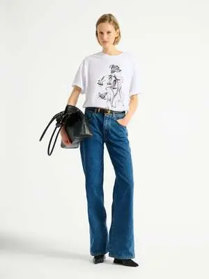 Balmain Printed Cotton Jersey T-shirt