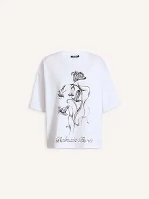 Balmain Printed Cotton Jersey T-shirt