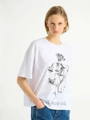 Balmain Printed Cotton Jersey T-shirt