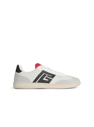 Balmain Swan Suede And Leather Trainers - Multicolor