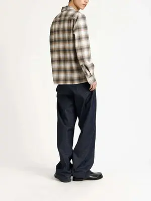 JW Anderson Shaded Checkered Shirt