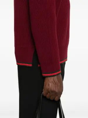 Gucci Crewneck Sweater In Cashmere And Wool Blend