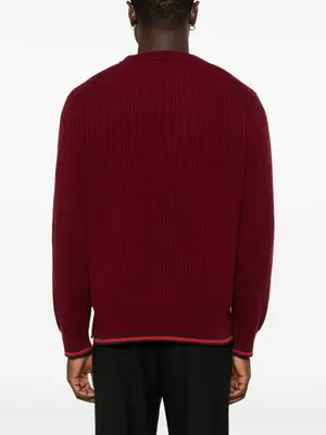 Gucci Crewneck Sweater In Cashmere And Wool Blend