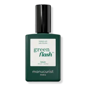 MANUCURIST Green Flash Led Gel Nail Polish, Non-toxic Nail Polish Nebula