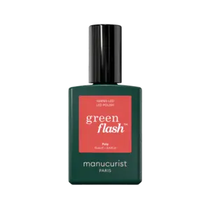 MANUCURIST Green Flash Led Gel Nail Polish, Non-toxic Nail Polish Pulp