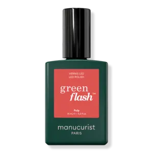 MANUCURIST Green Flash Led Gel Nail Polish, Non-toxic Nail Polish - Pulp