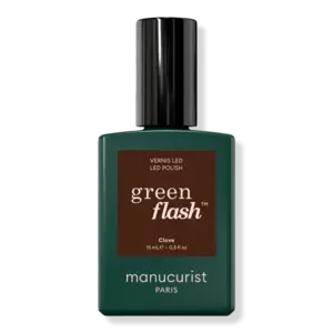 MANUCURIST Green Flash Led Gel Nail Polish, Non-toxic Nail Polish Clove