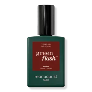 MANUCURIST Green Flash Led Gel Nail Polish, Non-toxic Nail Polish Boheme Bohème