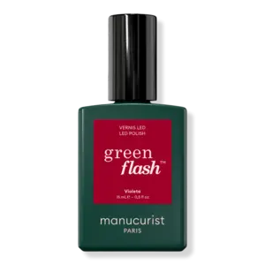 MANUCURIST Green Flash Led Gel Nail Polish, Non-toxic Nail Polish Violeta