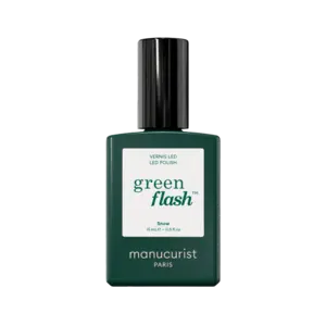 MANUCURIST Green Flash Led Gel Nail Polish, Non-toxic Nail Polish Snow