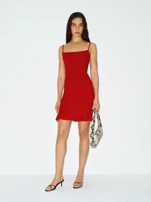 Sweetheart Neck Mini Dresses