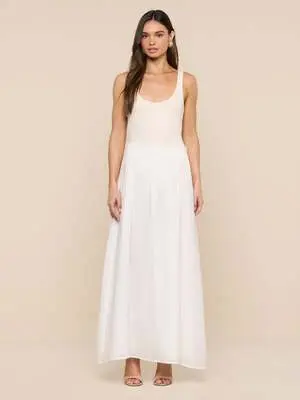 L'Agence Evangelina Maxi Skirt