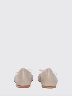VIA ROMA 15 Leather Ballerinas - Butter