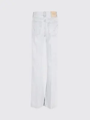 DONDUP High Rise Straight Leg Jeans - Grey