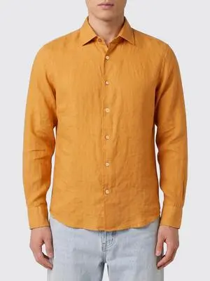 MC2 SAINT BARTH Linen Shirt Mustard
