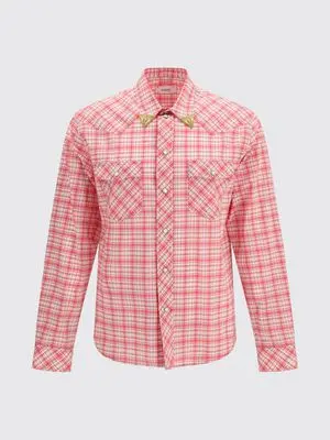 Versace Check Cotton Shirt