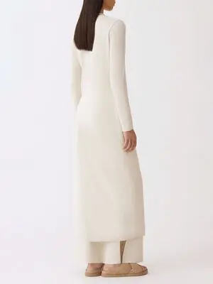 Fabiana Filippi Long Cotton Cardigan With V-neck