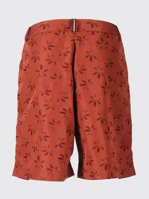 K-WAY Printed Pleated Shorts - Brown