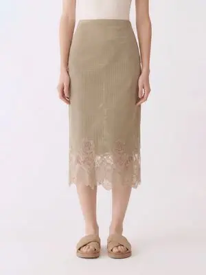 Fabiana Filippi Embroidered Skirts