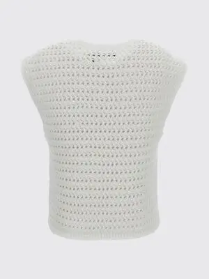 Polo Ralph Lauren Crocheted Waistcoat With Embroidered Logo