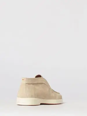 Santoni Desert Suede Ankle Boot - Pink