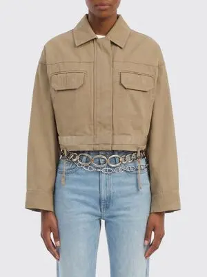 Female utility crop jackets