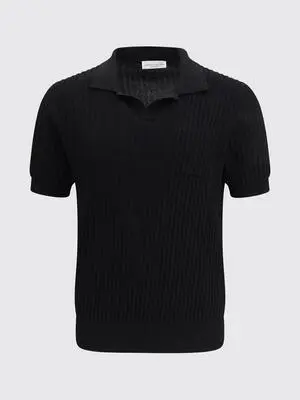 ROBERTO COLLINA Knitted Polo Shirt