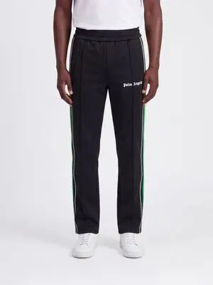 Palm Angels Track Pants With Side Stripes - Black