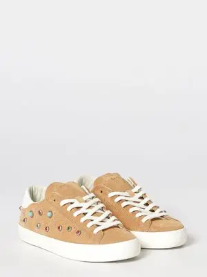 D.a.t.e. Embellished Suede Sneakers