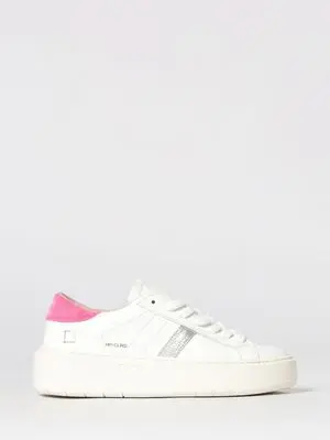 D.a.t.e. Sneakers - Fuchsia