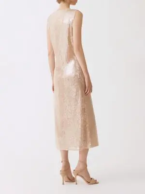 Fabiana Filippi Sequined Midi Dress