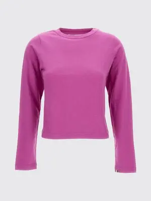 Extreme Cashmere Crewneck Pullover In Cotton And Cashmere Blend - Pink