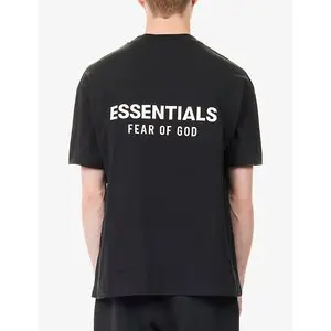Fear Of God Logo-embroidered Cotton T-shirt