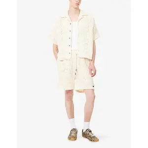 HONOR THE GIFT Mind Maze Lace Cotton-blend Shorts