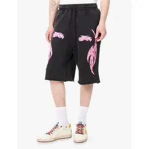 GODMADE Vivid Printed Cotton Shorts